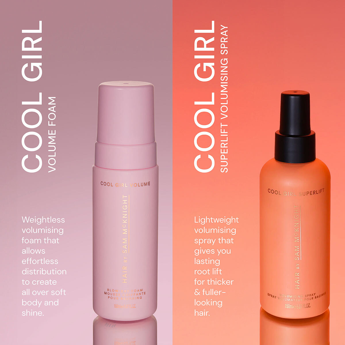 HAIR BY SAM MCKNIGHT Cool Girl SuperLift Volumising Spray » buy online ...