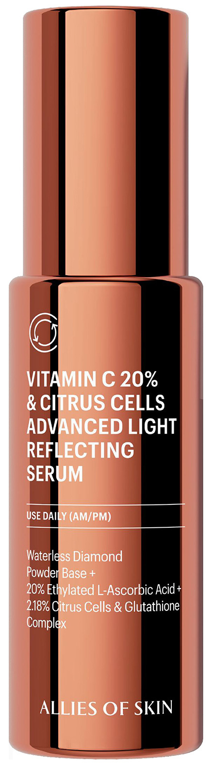 ALLIES OF SKIN Vitamin C 20% & Citrus Cells Advanced Light Reflecting ...