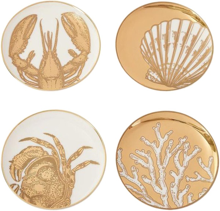 JONATHAN ADLER MARITIME COCKTAIL COASTERS - SET OF 4 » online kaufen ...