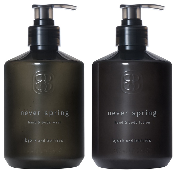 BJÖRK AND BERRIES Never Spring Hand & Body Care Duo » buy online ...